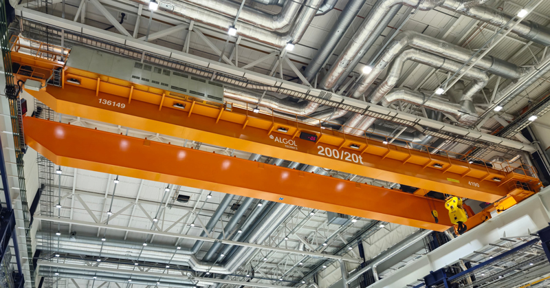 Algol Technics toteutti vaativan siltanosturiprojektin